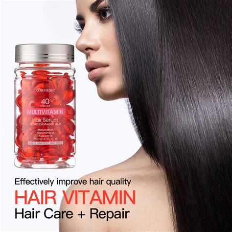 Hair Repair Serum Multi Vatimin Hair Serum With Moroccan Oil Avocado Oil Vitams A C E B5 Anti