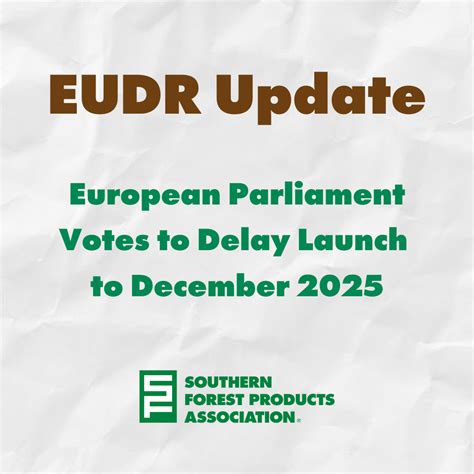 Parliament Approves Eudr Delay To December 2025 Sfpa