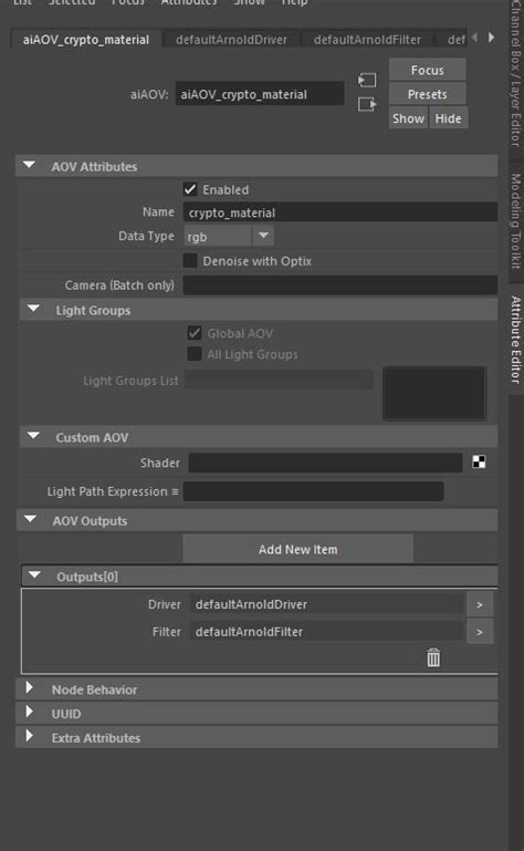 Cryptomatte Aov Autodesk Community