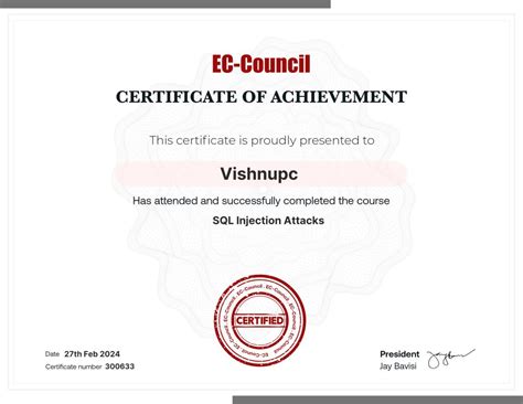 Sql Injection Attacks Vishnu P C