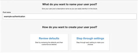 Aws Cognito User Pool Yippeecode
