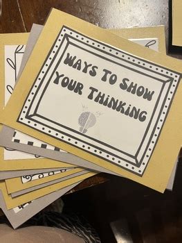 Math Metacognition By The Sassy Science Teacher TPT