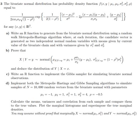 3 The Bivariate Normal Distribution Has Probability