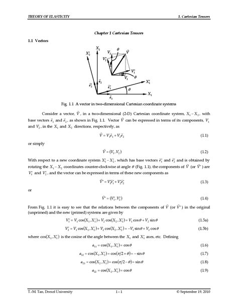 Cartesian Centers In Theory Of Elasticity I Mem 660 Docsity