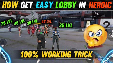 How To Get Easy Lobby In Free Fire How To Get Bot In Free Fire Free Fire Me Bot Kaise