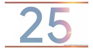 QUE SIGNIFICA EL NÚMERO 25 Significado de los Números