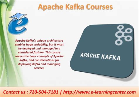 Ppt Apache Kafka Courses Powerpoint Presentation Free Download Id