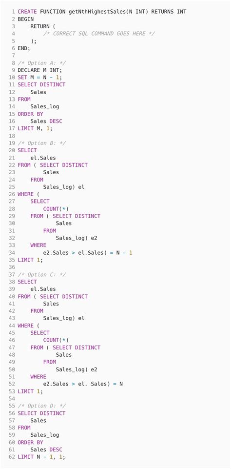 Free Sql Practice Questions For Skill Improvement