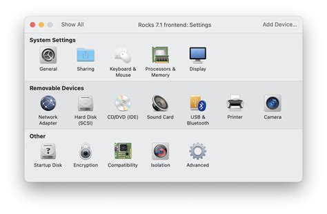 Running Rocks 7 Under Vmware Fusion 12 Iraspa