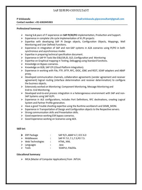 Srinivasulu Pipo Consultant Pdf Soap File Transfer Protocol