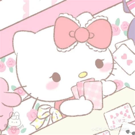 Hello Kitty 🩷 Cute Hello Kitty Pfp Pink Hello Kitty Sanrio Pfp
