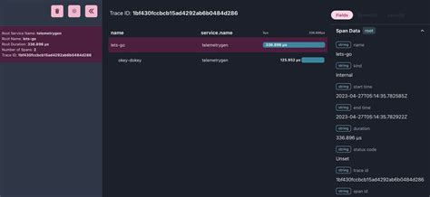 A User Interface For Opentelemetry Boten Ca