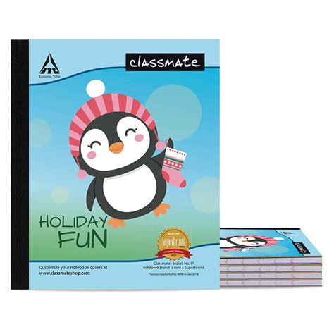 Classmate Notebook Unruled Short Size Harish Food Zone