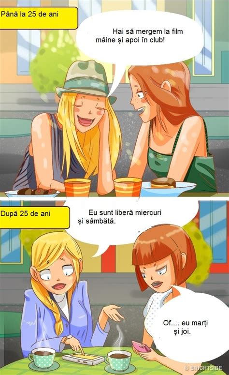 7 IMAGINI haioase care arată cum se schimbă VIAȚA după 25 de ani