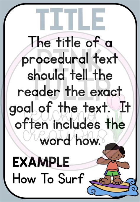 Procedural Text Posters Earth Tones Classroom Decor Procedural Text Elementary School