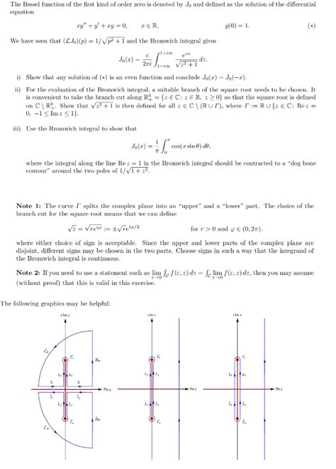 The Bessel Function Of The First Kind Of Order Zero