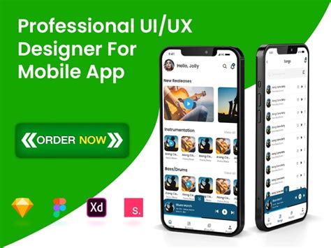 Modern Ui Ux Design For Mobile Application Ios And Android Upwork