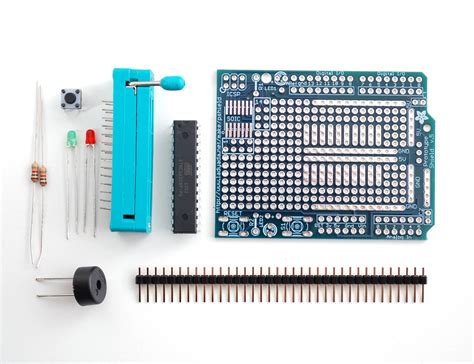 Standalone Avr Isp Programmer Shield Kit Includes Blank Chip Mg Super Labs