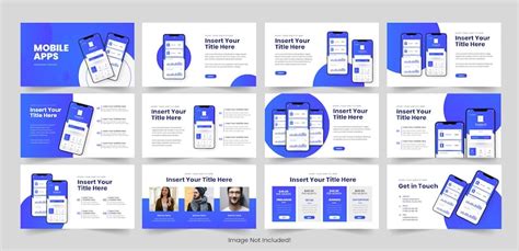 Шаблоны Презентаций Powerpoint Мобильных Приложений Изображения скачать бесплатно на Freepik