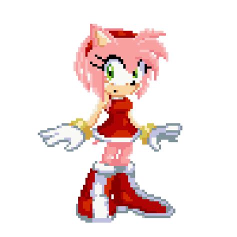 Xbooru Amy Rose Anthro Ass Bent Over Blush Boots Bubble Butt Butt