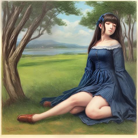 1 Girl Oppai Anime Prostrating Master Piece