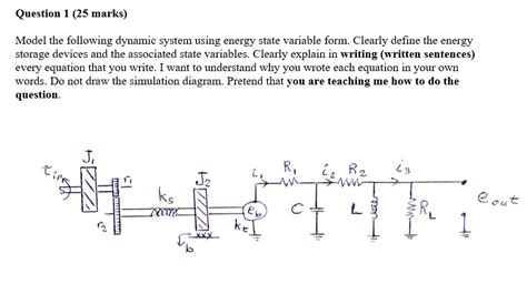 Solved Question Marks Model The Following Dynamic Chegg