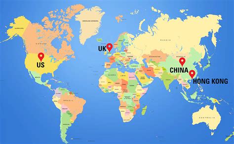 Hong Kong World Map Globe Hayley Drumwright