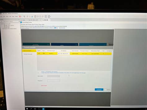 Cant Choose A User In Honeywell Control Edge Builder Rplc