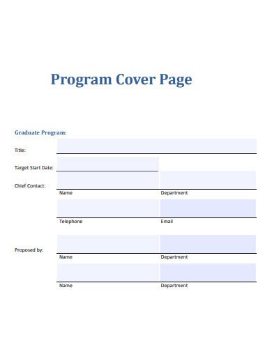30 Cover Page Examples To Download