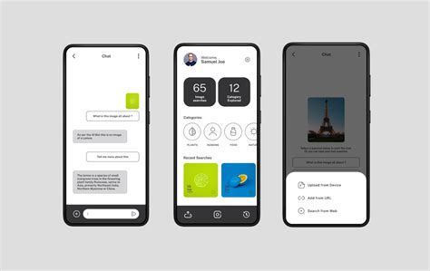Image Detection Chat App Figma