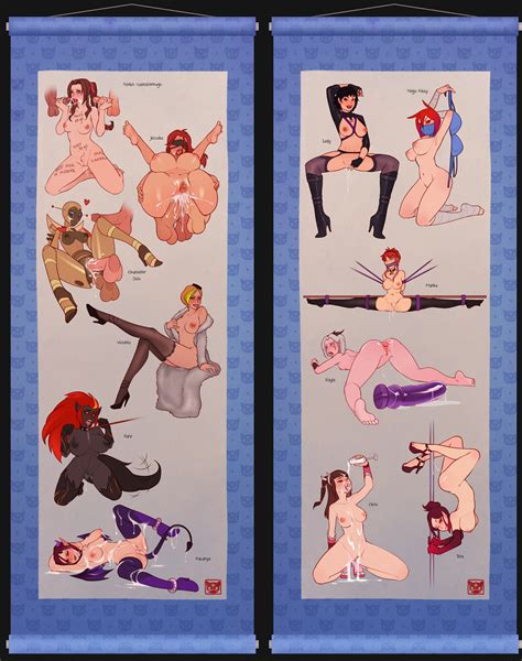 Scroll O Sketches June By Ninjakitty Hentai Foundry