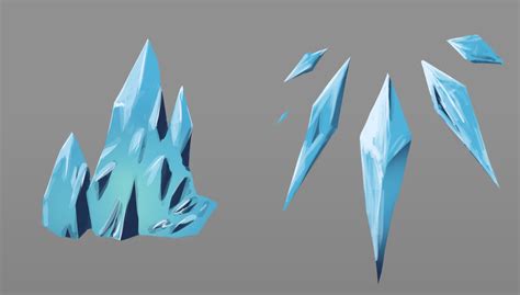 How To Draw Ice Shards