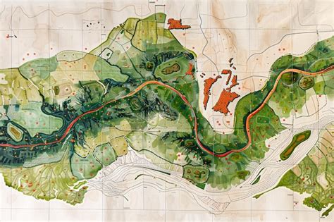 Premium Photo Mapping Habitat Connectivity For Restored Species Generative Ai