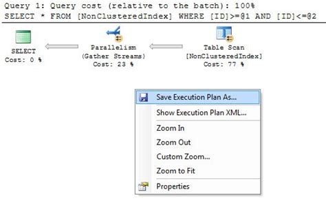 Sql Server View Xml Query Plans In Ssms As Graphical Execution Plan