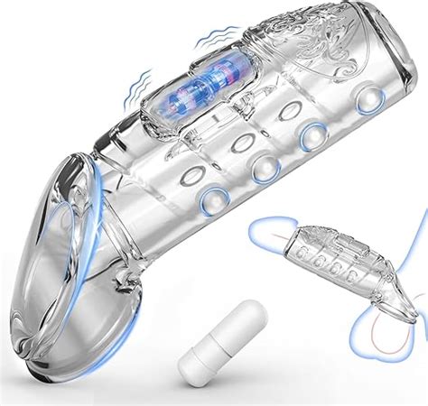 Vibrating Cock Ring Penis Sleeve Vibrator Powerful