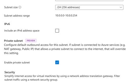 Secure Your Subnet Via Private Subnet And Explicit Outbound Methods Microsoft Community Hub