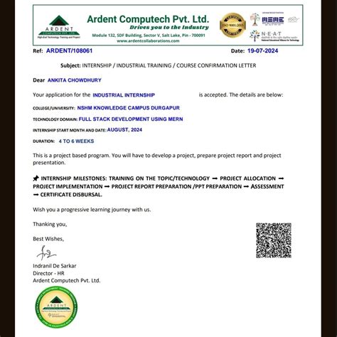 Ankita Chowdhury On Linkedin Internship Mern Webdevelopment Fullstack