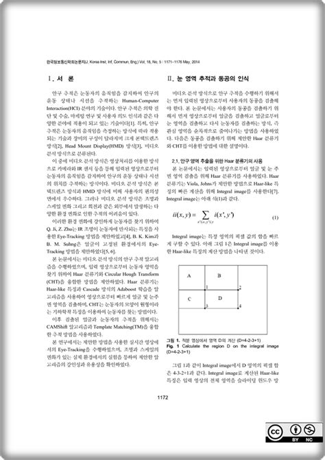 환경변화에 강인한 눈 영역 분리 및 안구 추적에 관한 연구