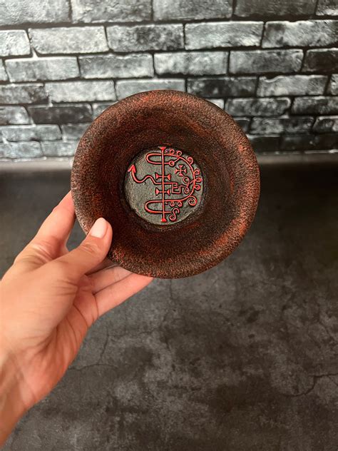 Asmodeus Offering Bowl Goetia Demon Sigil Witch Altar Occult Etsy Artofit