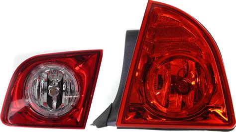 Tail Light Assembly For Chevrolet Malibu 2008 2012 Right Passenger