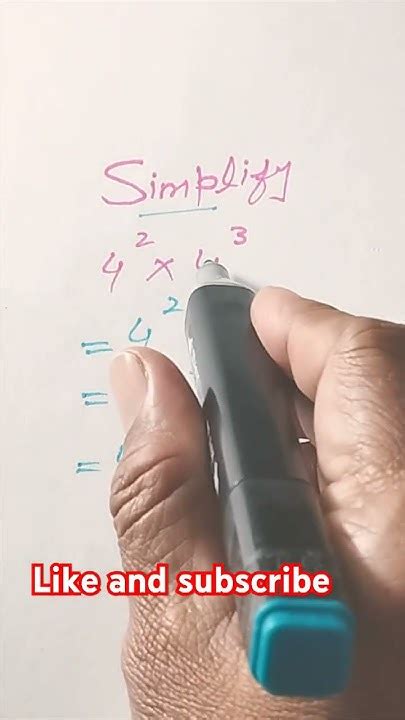 Simplify All About Math Math Reelshortviralvideofypmathematics