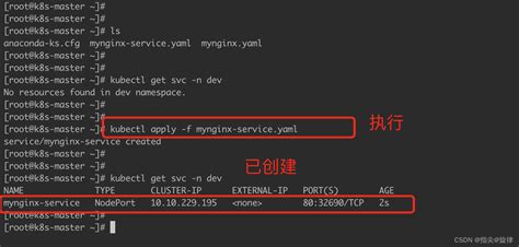 十二、kubernetes核心技术service详解、实例nodeport Yaml模板 Csdn博客