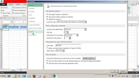 How To Create Data Entry Form In Excel Ms Office Youtube