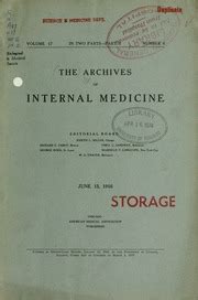 Archives Of Internal Medicine American Medical Association Free