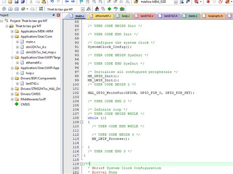 stm32h733 ethernet lwip not connect stmicroelectronics community
