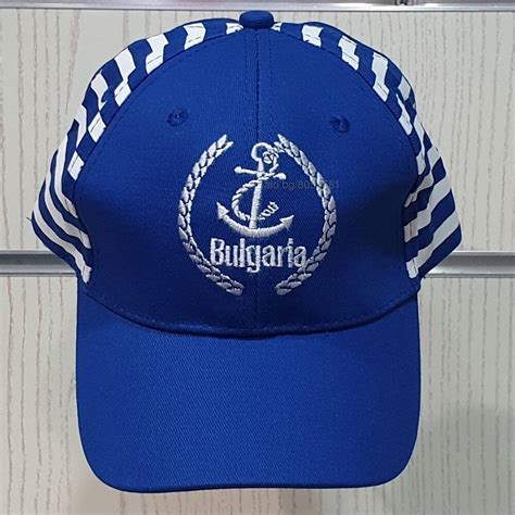 Нова шапка с козирка морски мотив котва Аксесоари Варна Страхотна нова шапка с козирк