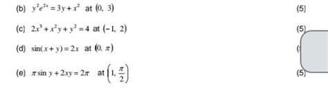 Solved Find The Equation Of The Tanget Line And Normal Line