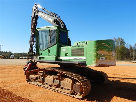2006 John Deere 2054 Logging Processor Harvester J M Wood Auction Company Inc