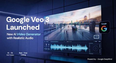 Google Veo 3 Launched: New AI Video Generator with Realistic Audio