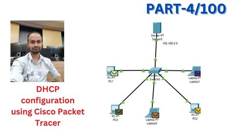 Dhcp Server Configuration Using Cisco Packet Tracer In Hindi Youtube